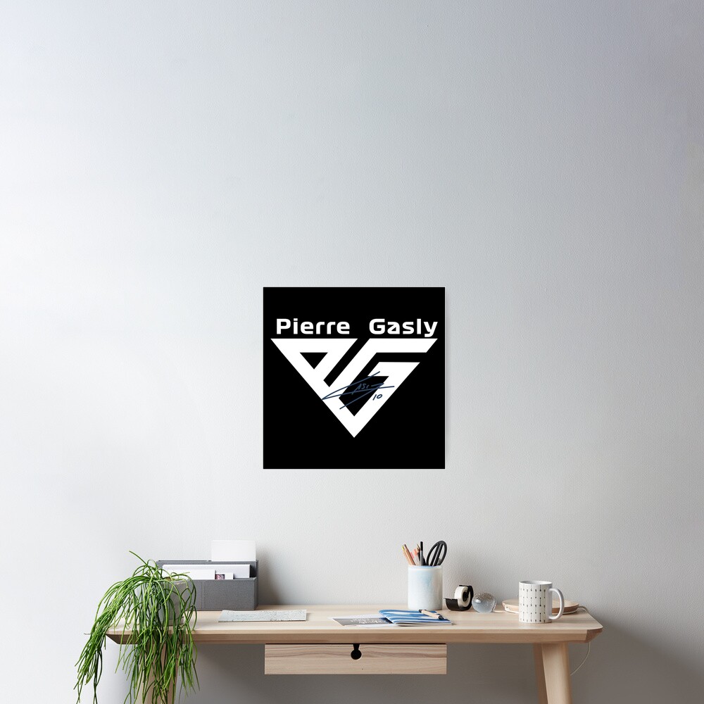 "Pierre Gasly Logo 2022" Poster by larsmeijer11 | Redbubble