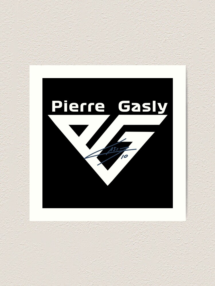 "Pierre Gasly Logo 2022" Art Print by larsmeijer11 | Redbubble