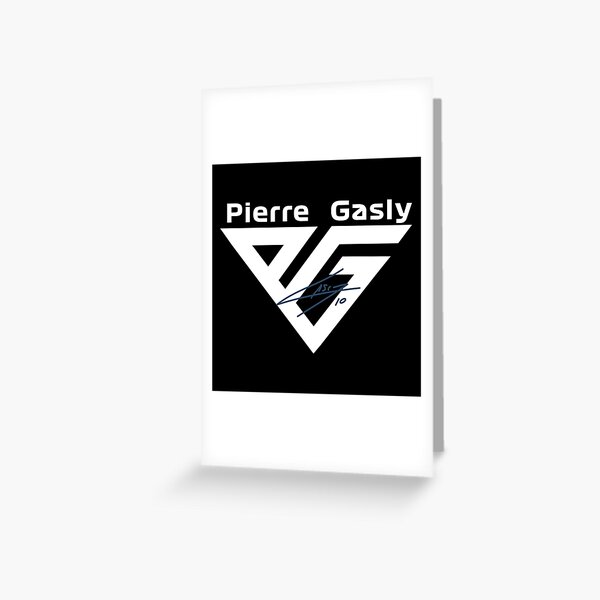 "Pierre Gasly Logo 2022" Greeting Card by larsmeijer11 | Redbubble