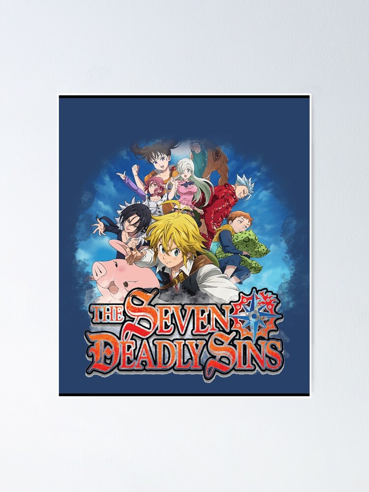 "The seven deadly sins Poster" Poster for Sale by petersgbbran | Redbubble