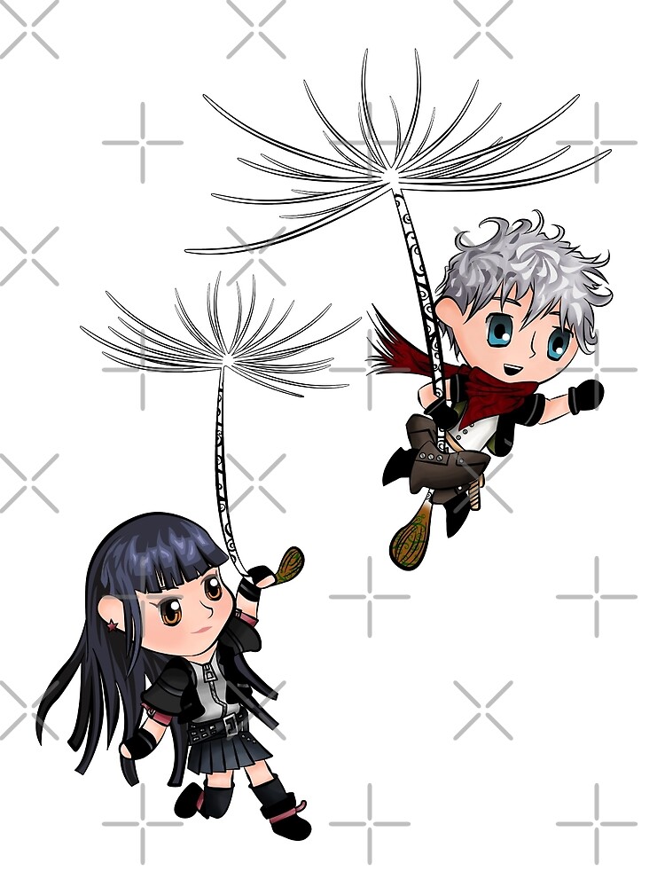 "Dandelions - Ephemer and Skuld KHuX" Drawstring Bag for Sale by ...