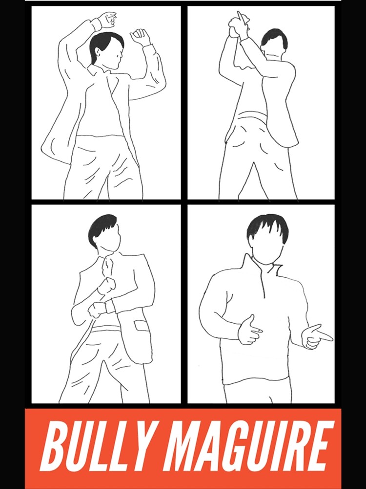 "Bully Maguire Dance art" Art Print for Sale by cainelcrampton | Redbubble