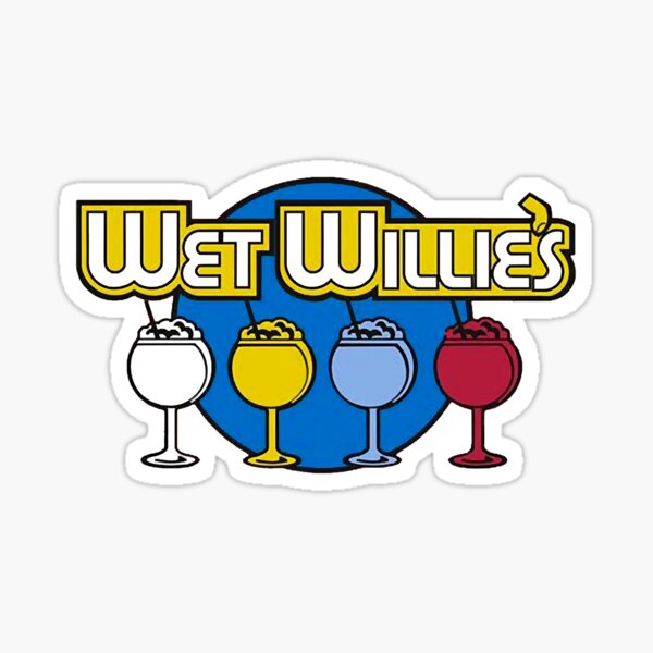 "wet willie" Sticker for Sale by MargaretHeller1 | Redbubble