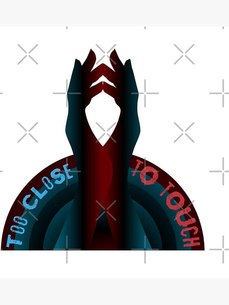 "Hands Too close to touch" Poster for Sale by Raju-Creative | Redbubble
