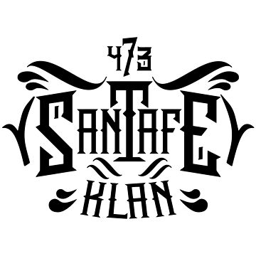 "Santa Fe Klan Merch Santa Fe Klan Logo" Sticker for Sale by ...