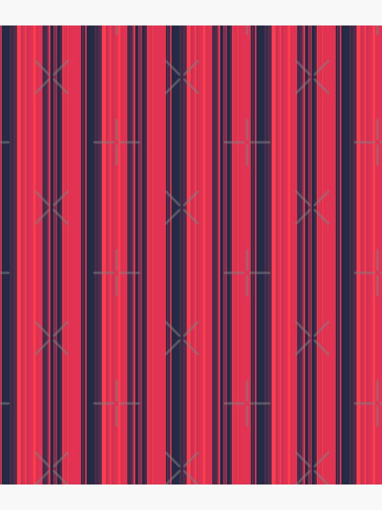 "Vertical Stripes Decorative Pattern - Multicolored Black and Red ...
