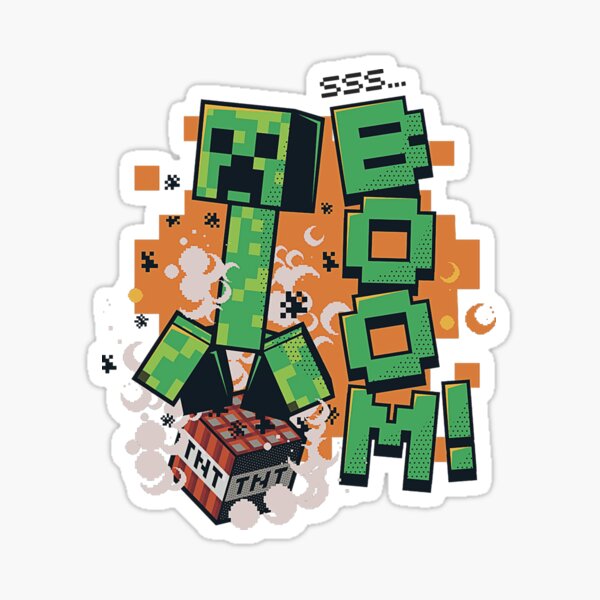 "Minecraft" Sticker by archemuonge | Redbubble