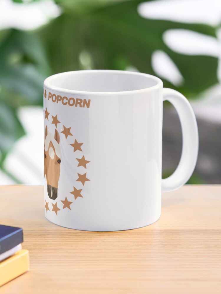 "Harlow And Popcorn Merch Popcorn The Pony" Coffee Mug for Sale by ...