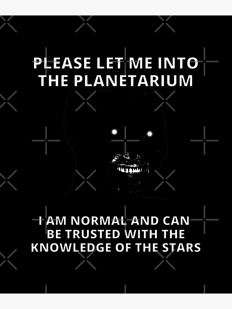 "I am normal and can be trusted, wojak meme" Art Print for Sale by ...