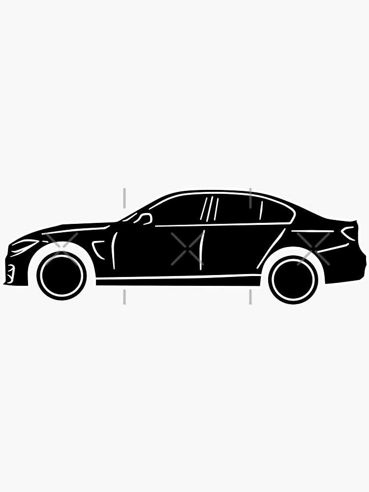 "F80 M3" Sticker by AutoClub | Redbubble