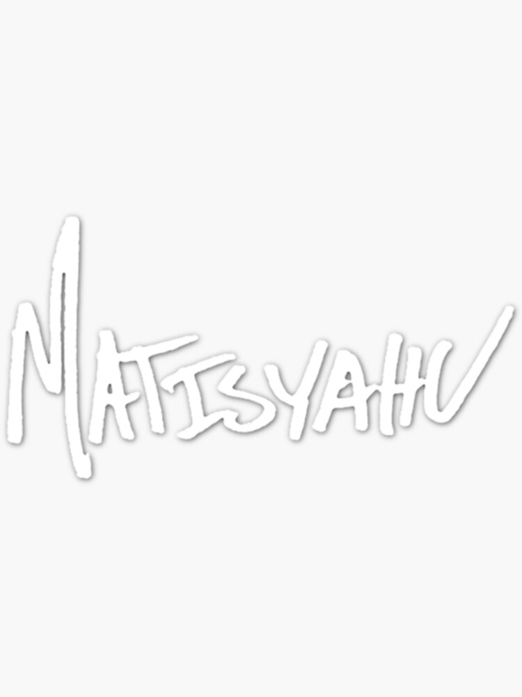 Pegatina «Portada del logotipo de Matisyahu Sudadera ligera con capucha ...