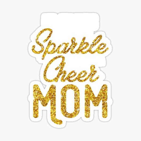 "Cheerleader Mama Funny It takes a lot of sparkle to be a cheer mom ...