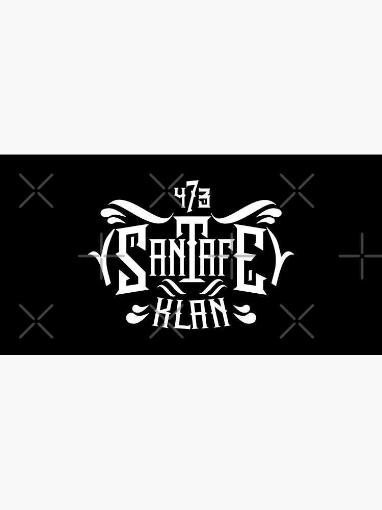 "Santa Fe Klan Merch Santa Fe Klan Logo" Mouse Pad by MaherCoShop ...