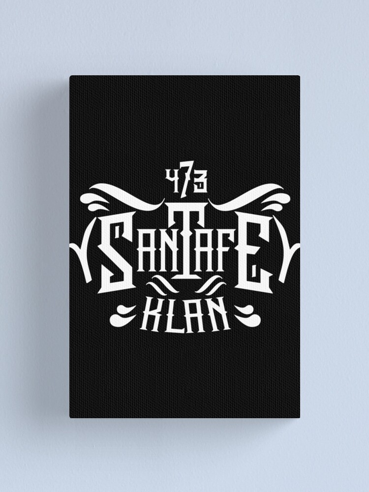 "Santa Fe Klan Merch Santa Fe Klan Logo" Canvas Print by MaherCoShop ...