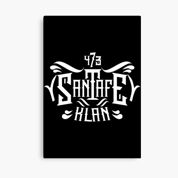 "Santa Fe Klan Merch Santa Fe Klan Logo" Canvas Print by MaherCoShop ...