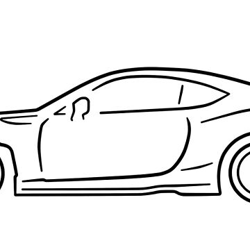 "Scion FRS" Sticker for Sale by AutoClub | Redbubble