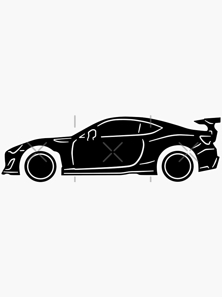"Scion FRS" Sticker by AutoClub | Redbubble