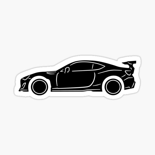 "Scion FRS" Sticker by AutoClub | Redbubble