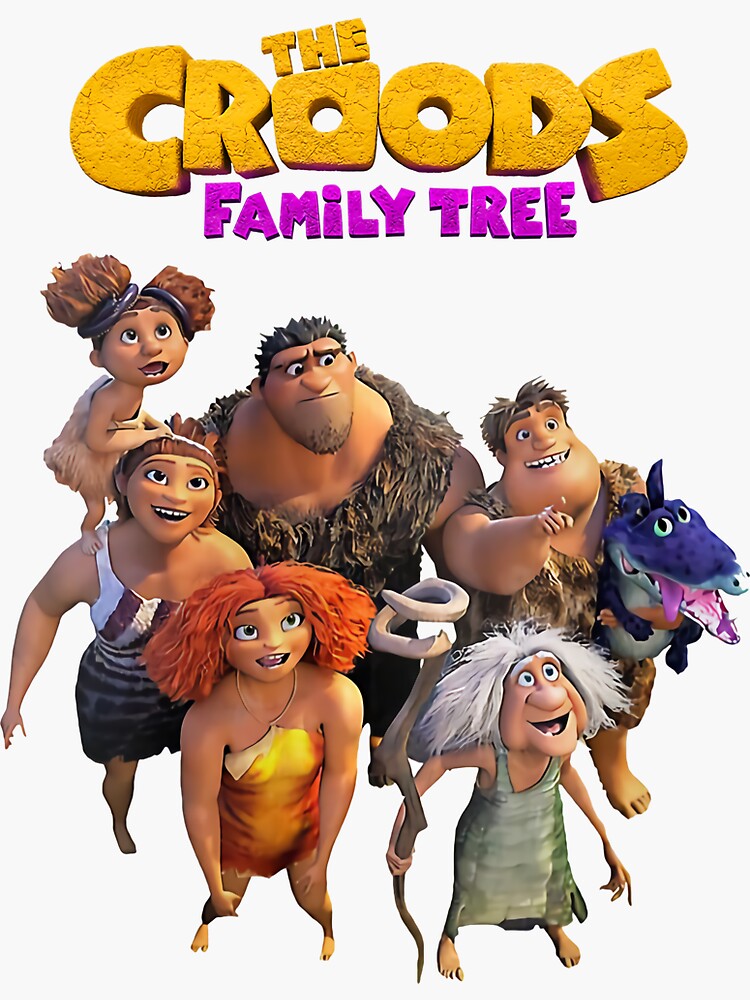 "The Croods" Sticker by sarisuwarni35 | Redbubble
