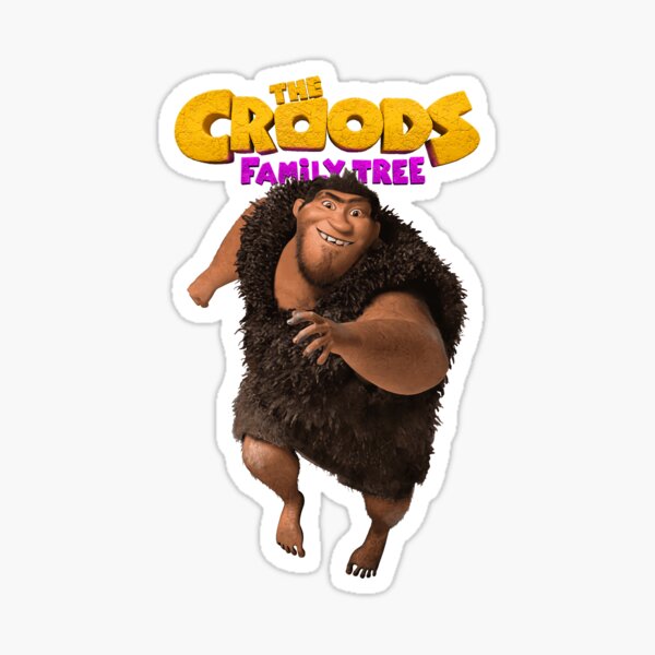 "The Croods Family Tree Grug" Sticker for Sale by sarisuwarni35 | Redbubble