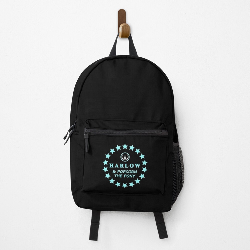 "Harlow And Popcorn Merch Harlow Logo" Backpack for Sale by MaherCoShop ...