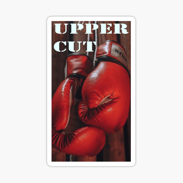 "UPPERCUT" Sticker by TOMCATCASTLE | Redbubble
