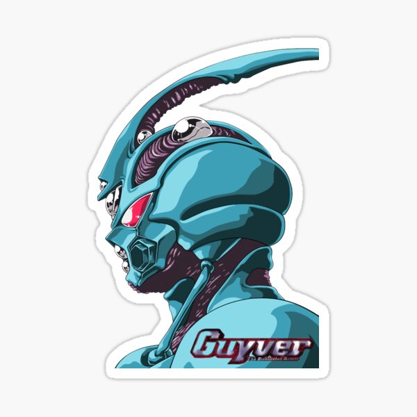 "Guyver. Bio booster armor. V1" Sticker by Wulhgard | Redbubble