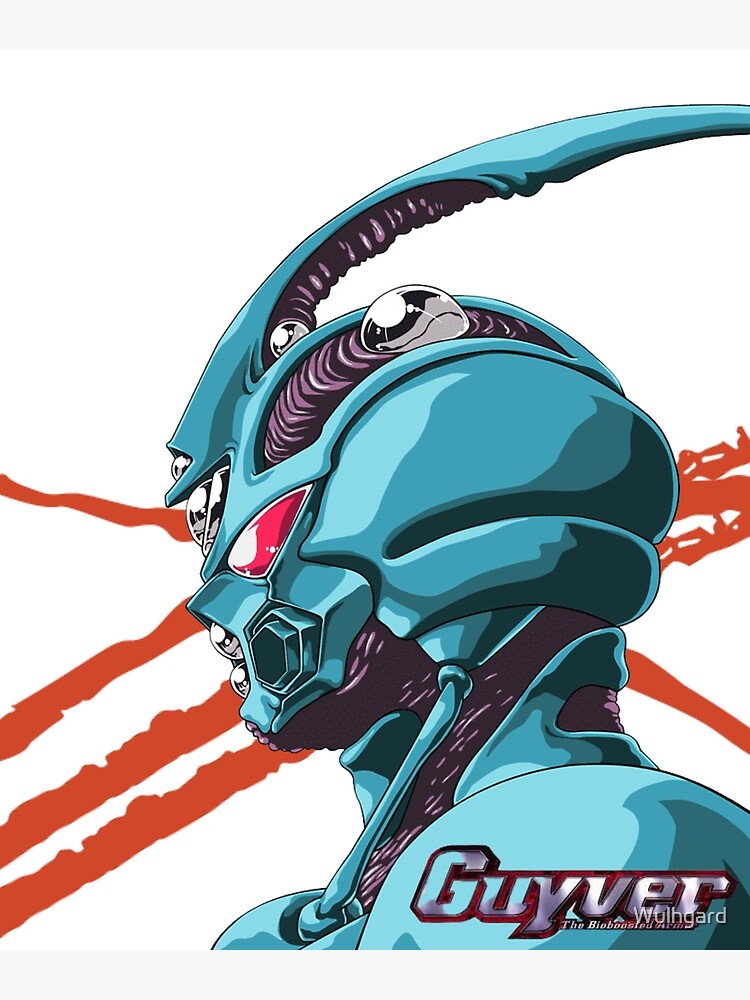Póster «Guyver. Armadura de refuerzo biológico. V2» de Wulhgard | Redbubble