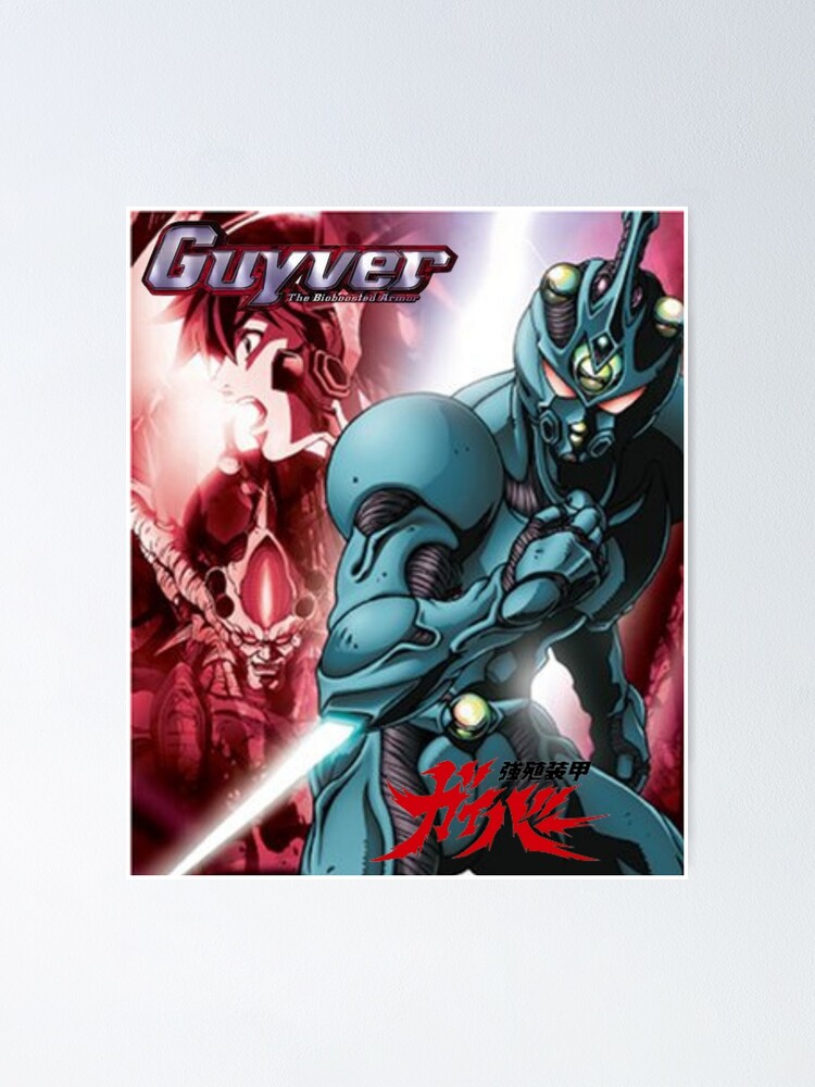 "Guyver. Bio booster armor. V4" Poster for Sale by Wulhgard | Redbubble