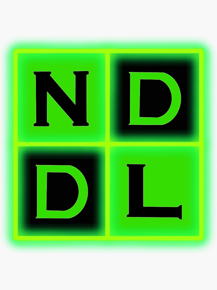 "NDDL" Sticker for Sale by jpcaspers | Redbubble