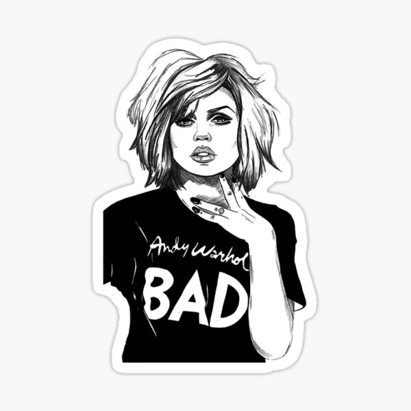 "Blondie Band fan art and merch" Sticker for Sale by groovervgunter ...