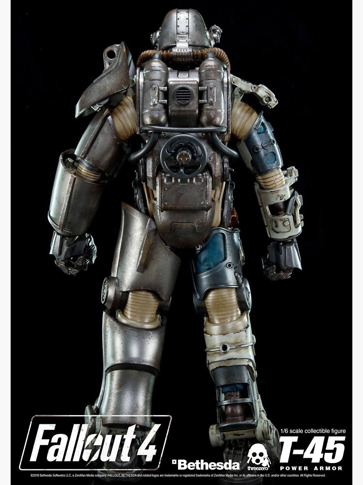 "Fallout 4 Power Armour Skeleton " Sticker for Sale by Fallout76ers ...