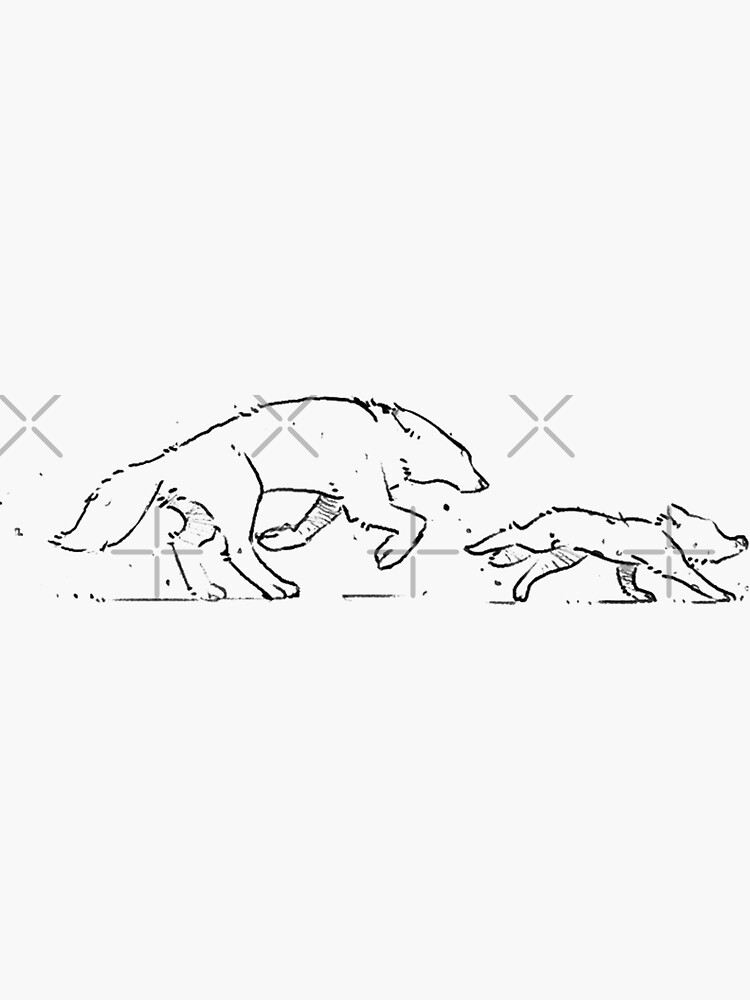 "Life is strange Wolf brothers 2" Sticker by GravityZeRo | Redbubble