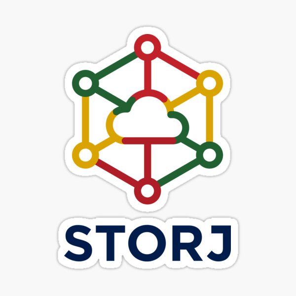 "Storj " Sticker by PopFoxT-shirts | Redbubble