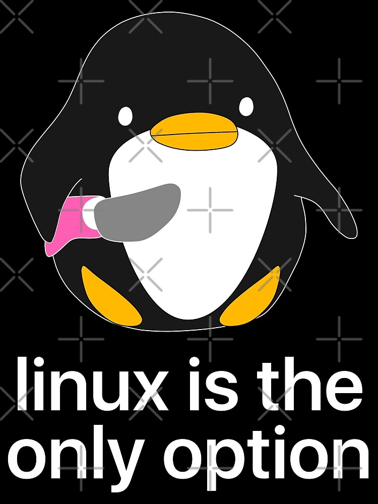 "linux is the only option | peace was never an option meme | chicken ...