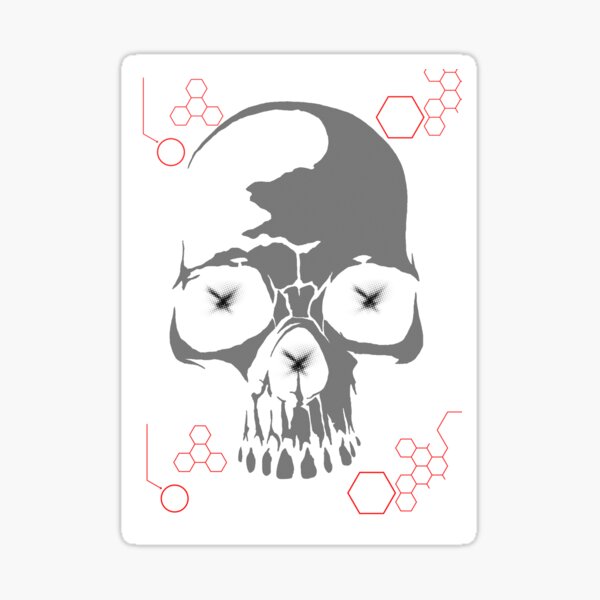 "SKULL DESIGN" Sticker for Sale by Tutuban | Redbubble