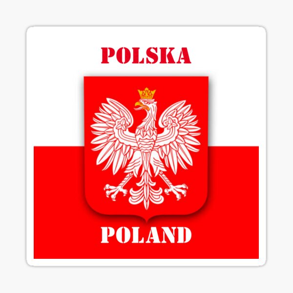 "Poland Polska Polish Country Flag" Sticker for Sale by Boldandvivid ...