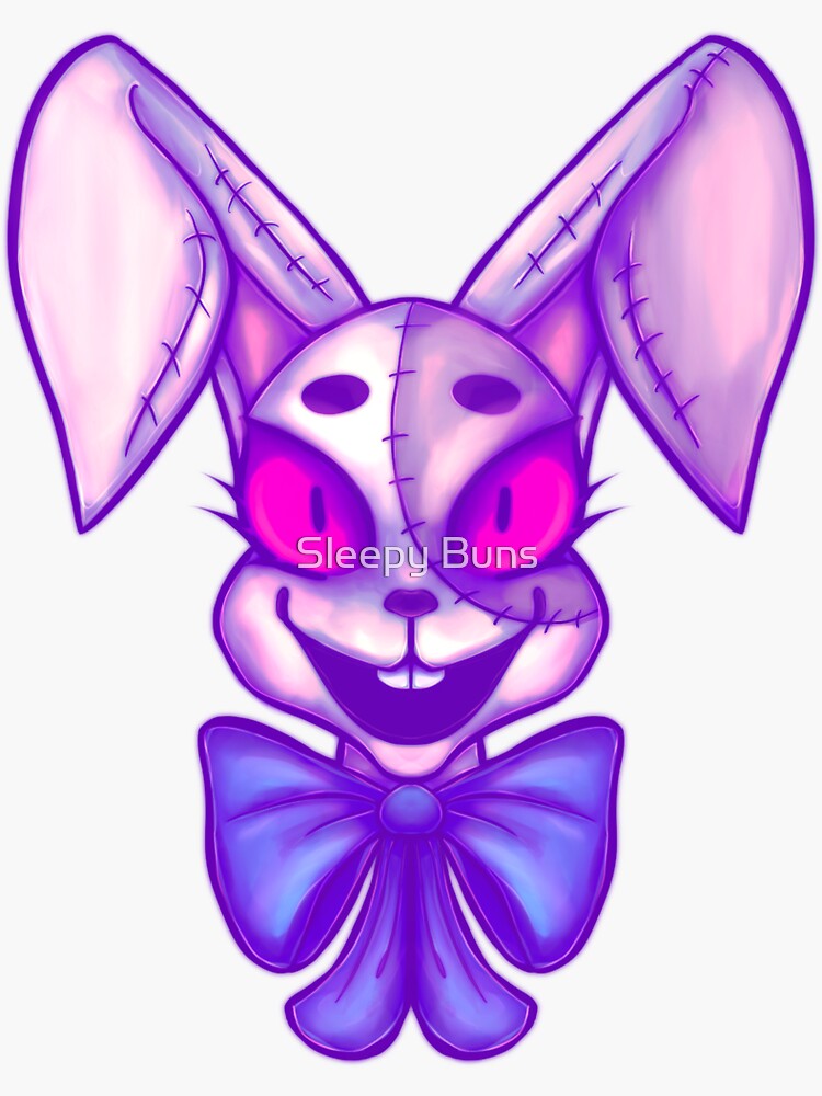 "Vanny Head" Sticker by SleepyBuni | Redbubble
