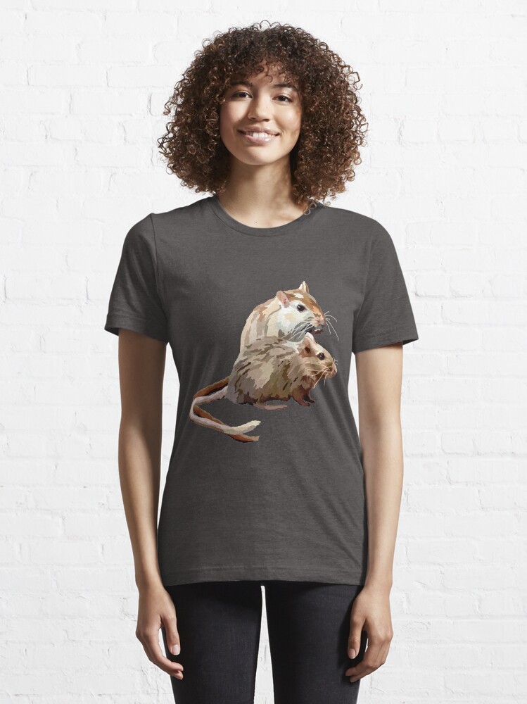 "Gerbils" T-shirt for Sale by AylaArt | Redbubble | gerbil t-shirts ...