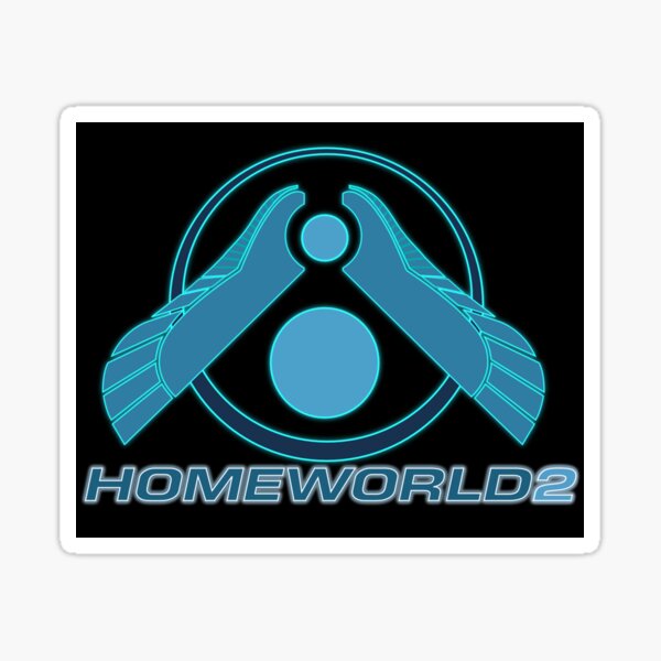 "Homeworld 2 Logo" Sticker by ricemann | Redbubble