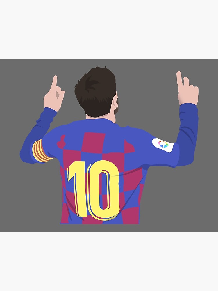 "Messi Celebrates #w89" Art Board Print for Sale by KristenBartltsk ...