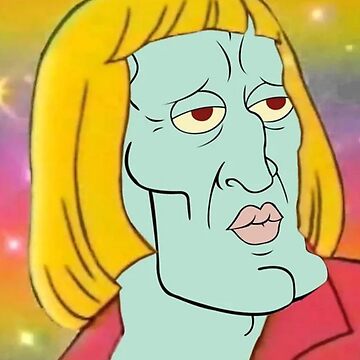 "Handsome Squidward He Man design" Poster by Mezocrurth | Redbubble