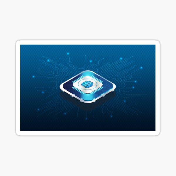 "GPU For Deep Learning" Sticker by drmrkirica | Redbubble