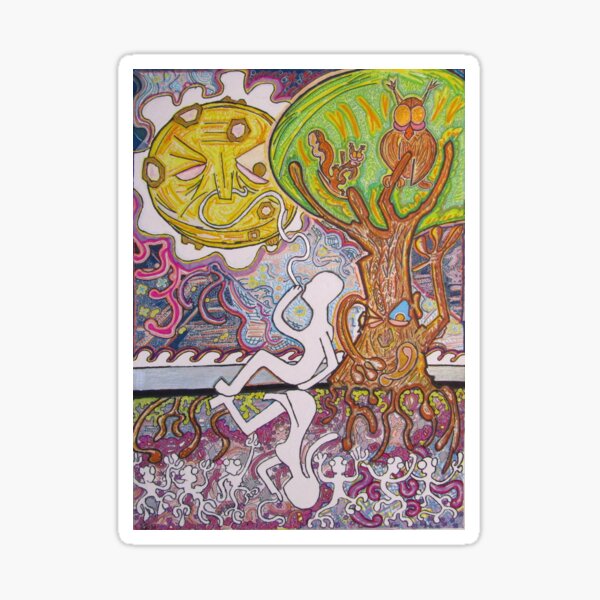 "Kuu + Maa" Sticker for Sale by ege0k | Redbubble