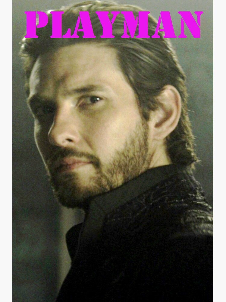 "The Darkling - PlayMan cover" Sticker by SheryRKO | Redbubble