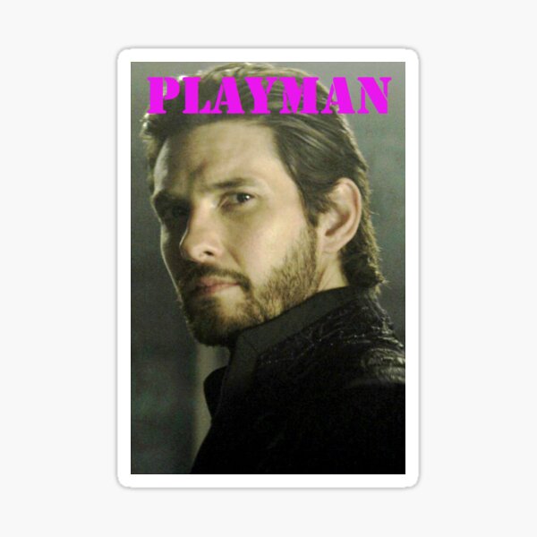 "The Darkling - PlayMan cover" Sticker by SheryRKO | Redbubble