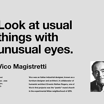 Vico Magistretti Quotes