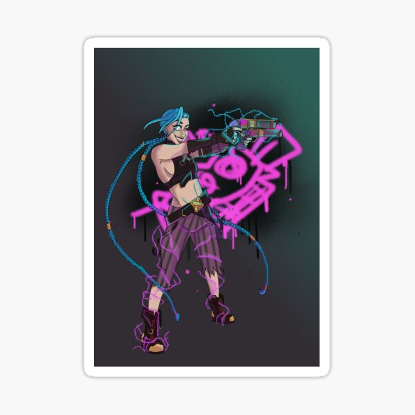 "Get Jinxed" Sticker by VirvatuliArt | Redbubble