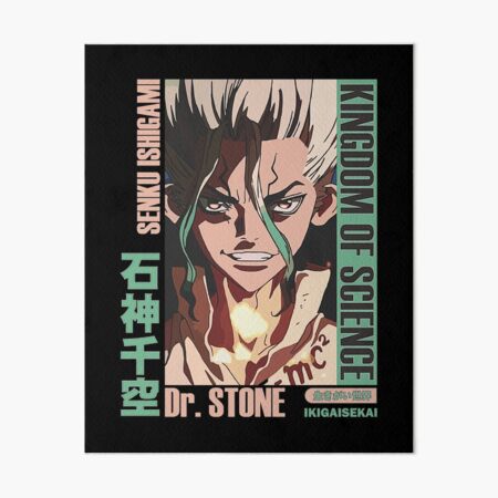 "Dr Stone Dr Stone Dr Stone" Art Board Print by enlynjuvere | Redbubble