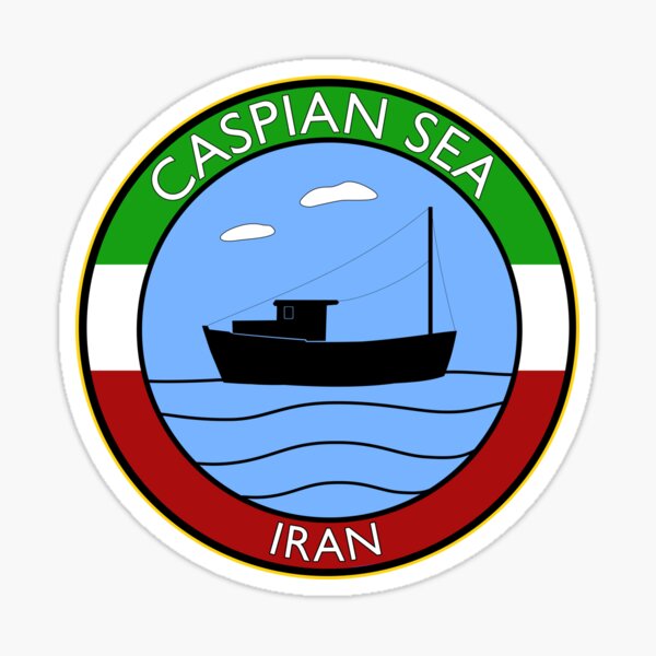 "IRAN CASPIAN SEA" Sticker for Sale by asketch2b | Redbubble